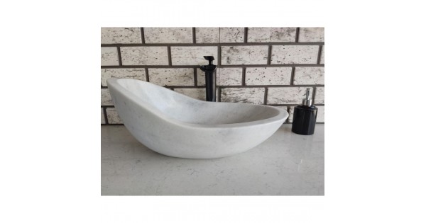 Beyaz Craft Mermer Lavabo