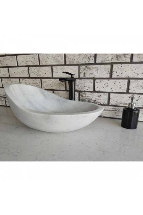 Beyaz Craft Mermer Lavabo